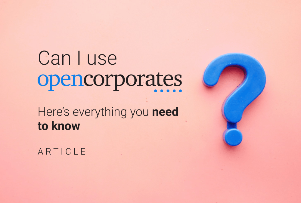 OpenCorporates – The largest open database of companies in the world